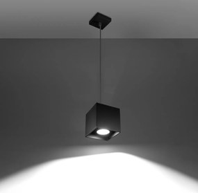 Sollux Lighting Závěsné svítidlo QUAD 1 černé