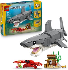 Lego® creator 31381 divoký žralok a truhla s pokladem 5702018054741