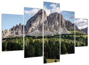 Obraz horské krajiny  (150x105 cm)