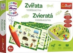 Trefl - Malý objevitel - Zvířata světa + magické pero / 10-25 minut /