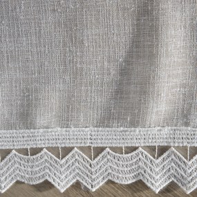 DEKORAČNÍ UBRUS 35X180 CM BÍLÝ