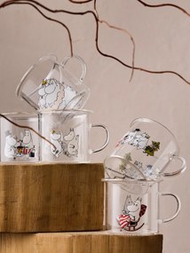 Sinsay - Skleněný hrnek s uchem The Moomins - vícebarevná