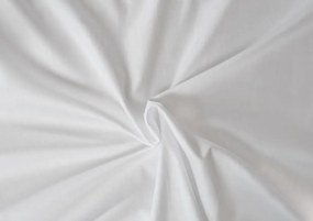 Kvalitní saténové prostěradlo LUXURY COLLECTION v bílé barvě 180/200