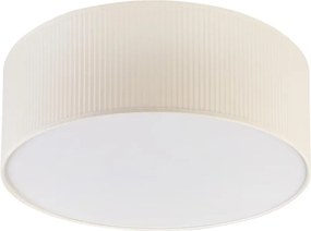 Stropní svítidlo SIRJA PLISADO 2xE27/15W/230V pr. 35 cm krémová