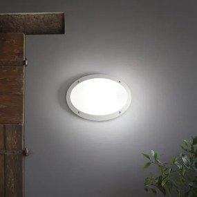 Ideal Lux - Venkovní nástěnné svítidlo MADDI 1xE27/23W/230V IP66 bílá