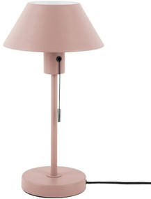 Time for home Růžová kovová stolní lampa Royl
