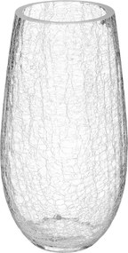 váza s rozbitým skleněným motivem, průměr 14 cm