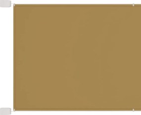 vidaXL Vertikální markýza 60 x 420 cm oxfordská látka [148299] Barva: Béžová