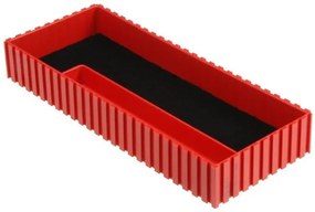 Plastová krabička na posuvné měřidlo 35-100x250 mm, červená