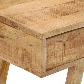 Psací stůl 100 x 45 x 90 cm masivní hrubé mangovníkové dřevo 328269