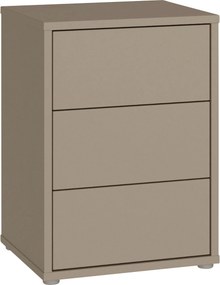 XXXLutz NOČNÍ STOLEK, šedohnědá, 50/69/42 cm Carryhome - Online Only noční stolky - 000687018394