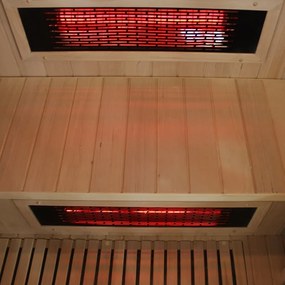 BPS-koupelny Kombinovaná sauna 2v1  - Infrasauna + finská sauna 180x160, 4-5 osob