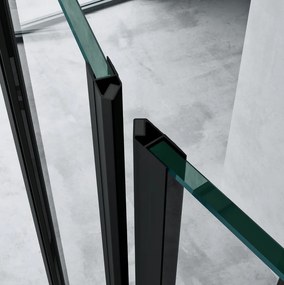 design sprchový kout RAVENA R66 - U-form 90-140cm