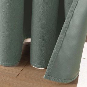 Khaki sametový závěs 140x260 cm Olympe – douceur d'intérieur