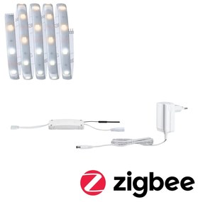 P 78868 MaxLED 250 LED Strip Smart Home Zigbee měnitelná bílá s krytím základní sada 1,5m IP44 6W 30LEDs/m měnitelná bílá 24VA - PAULMANN