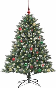 Umělý vánoční stromeček Zelená 150 cm PVC, plast a ocel 3395229