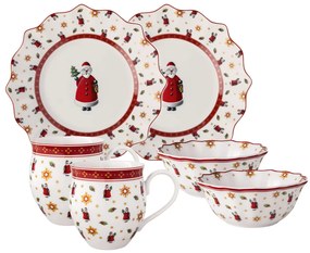 Villeroy & Boch Sada vánočního porcelánu Toy’s Delight, Santa, 6 ks 14-8585-7280