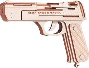 Dřevěné 3D puzzle Woodcraft Pistole Desert Eagle
