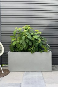 Truhlík MAXI, sklolaminát, šířka 100 cm, beton design