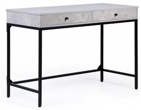 Hector Psací stůl Trewolo110 cm šedý/černý