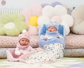 Llorens 73826 NEW BORN HOLČIČKA - realistická panenka miminko s celovi