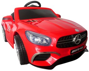 HračkyZaDobréKačky Elektrické autíčko Mercedes SL63 červené