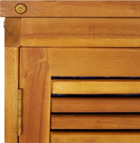 Zahradní úložný box 210 x 87 x 104 cm masivní akáciové dřevo 3155243