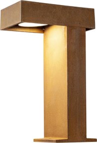 LA 1006346 RUSTY® PATHLIGHT 40 LED venkovní stojací svítidlo, rezavě zbarvené, IP55, 3000K - BIG WHITE (SLV)