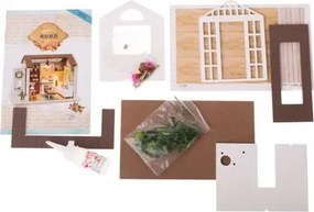 KIK obývací pokoj s LED osvětlením DIY model / od 8 let