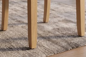 Designová jídelní židle Eileithya béžová / dub