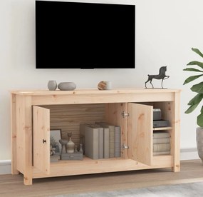 vidaXL TV skříňka 103 x 36,5 x 52 cm masivní borové dřevo [814589] Barva: Přírodní