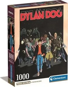 Clementoni PUZZLE Dylan Dog: Noční můry / 1000 dílků / od 10 let