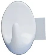 WENKO Háček Strip-it bílý 5x3x2 cm