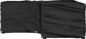 Plachta na zahradní nábytek tvar L 16 oček 215 x 215 x 70 cm 319315