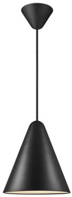 NORDLUX Závěsné kovové osvětlení NONO, 1xE27, 40W, 23,5cm, černé 2120503003