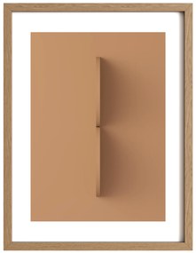Idealform Poster no. 7 Arched shapes Barva: Terracotta, Velikost: 300x400 mm