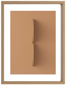 Idealform Poster no. 7 Arched shapes Barva: Smokey taupe, Velikost: 300x400 mm