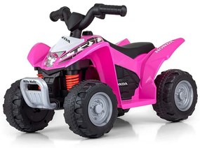 Elektrická čtyřkolka Milly Mally Honda ATV růžová