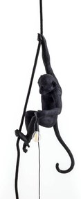 LED venkovní světlo Monkey Lamp visící černá