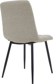 Jídelní židle Antibes látka Teddy – taupe