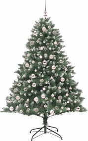 Umělý vánoční stromeček Zelená 180 cm PVC, plast a ocel 3395235