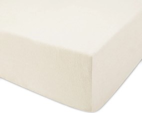 JERSEY PROSTĚRADLO PREMIUM 200X220 CM PŘÍRODNÍ