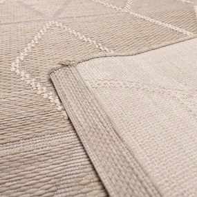 Jersey Home vlněný/pískový koberec 200x290cm