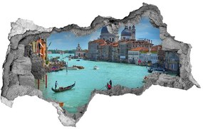 Wallmuralia Fototapeta díra na zeď Benátky Itálie 95x73 cm