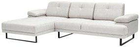 Atelier del Sofa Rohová sedací souprava Mustang Large Left - Beige, Béžová