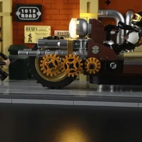 Lumibricks Steampunk Motorcycle Chase / 424 dílků / od 16 let