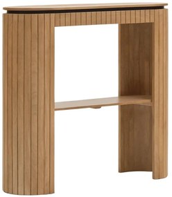 OnaDnes -20% Dřevěný toaletní stolek Kave Home Licia 120 x 110 cm