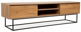 Designový TV stolek Barney 180 cm vzor ořech
