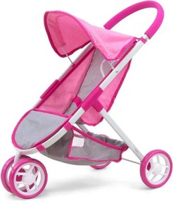 Dětský golfový kočárek pro panenky Milly Mally Susie Prestige Pink