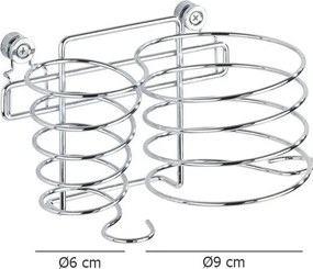 Držák na fén CLASSIC, 2 v 1, WENKO